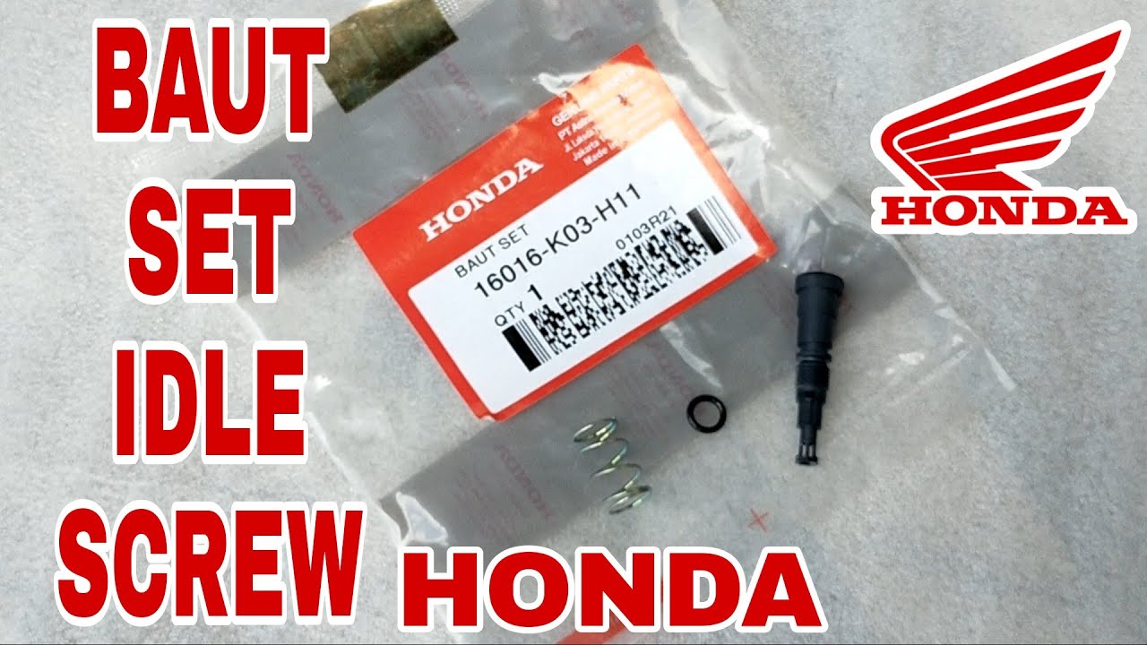 16016K03H11 IDLE SCREW SET VARIO BEAT SCOOPY SUPRA REVO By Japa Story ...