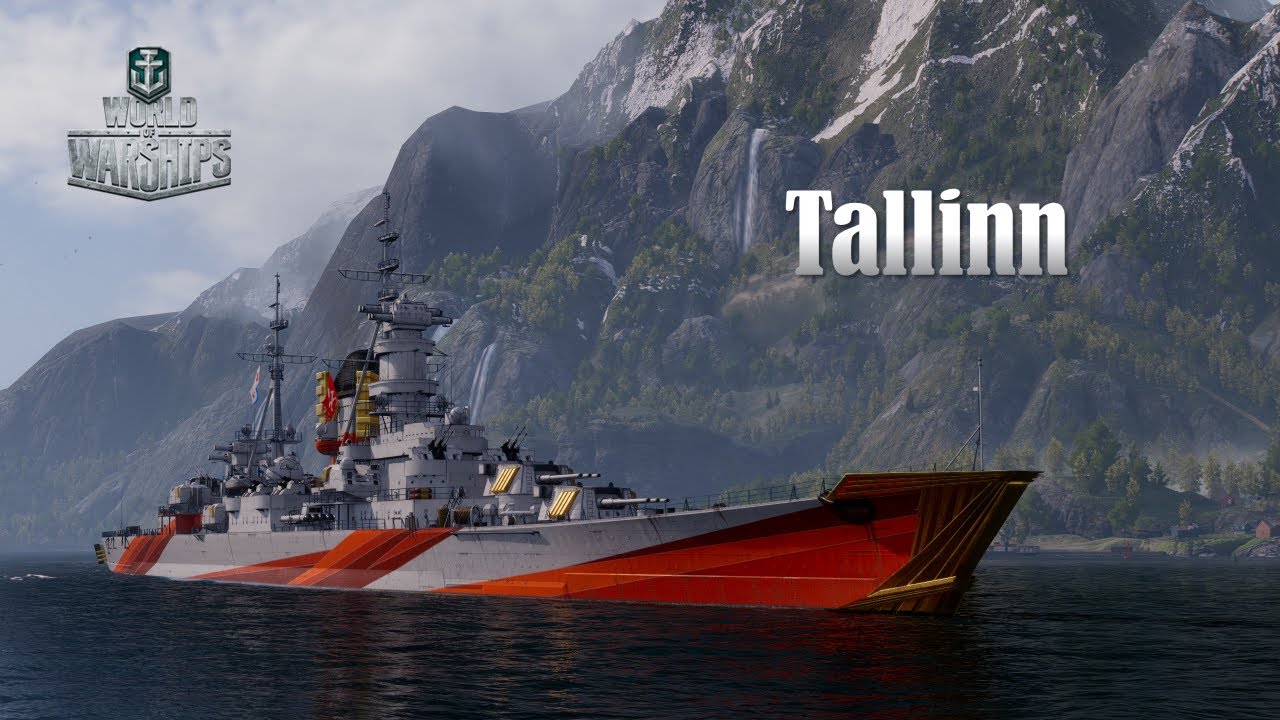 Cruiser Tallinn 114k Damage and Bottom Tier - World of Warships Replay ...