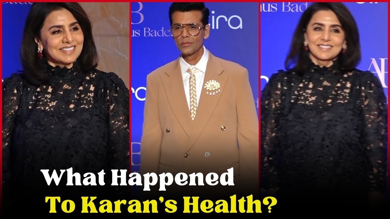 What Happened To Karan Johar's Health? - YouTube