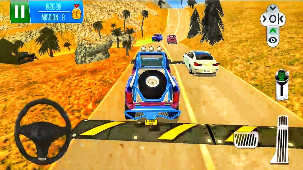 Island Parking Car Driving Game | Hill Roads - YouTube