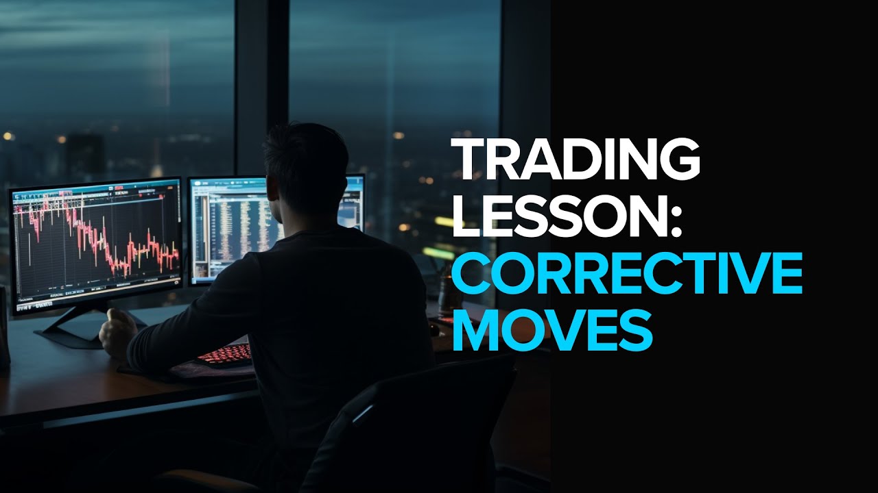 Trading lesson: Corrective moves - YouTube