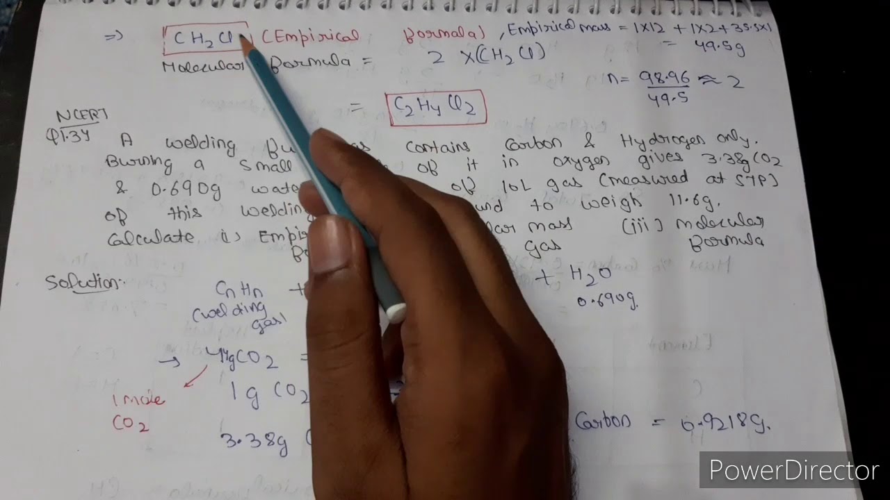 Empirical Formula Some Basic Concepts Of Chemistry Class 11th empirical-formula-some-basic-concepts-of-chemistry-class-11th