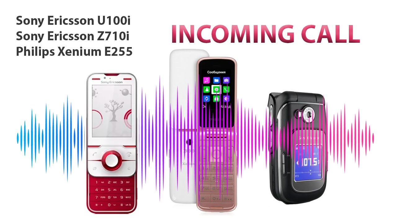 Sony Ericsson Z710 & iPhilips Xenium E255 / Incoming calls & Retro ...