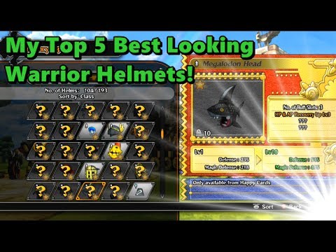 Happy Wars, My Top 5 Best Looking Warrior Helmets! - YouTube