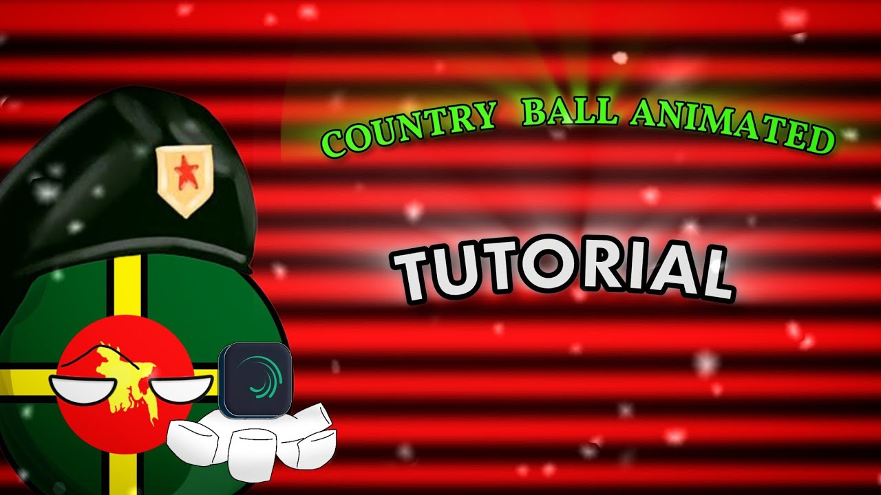Countryball Animated tutorial in Alight motion - YouTube