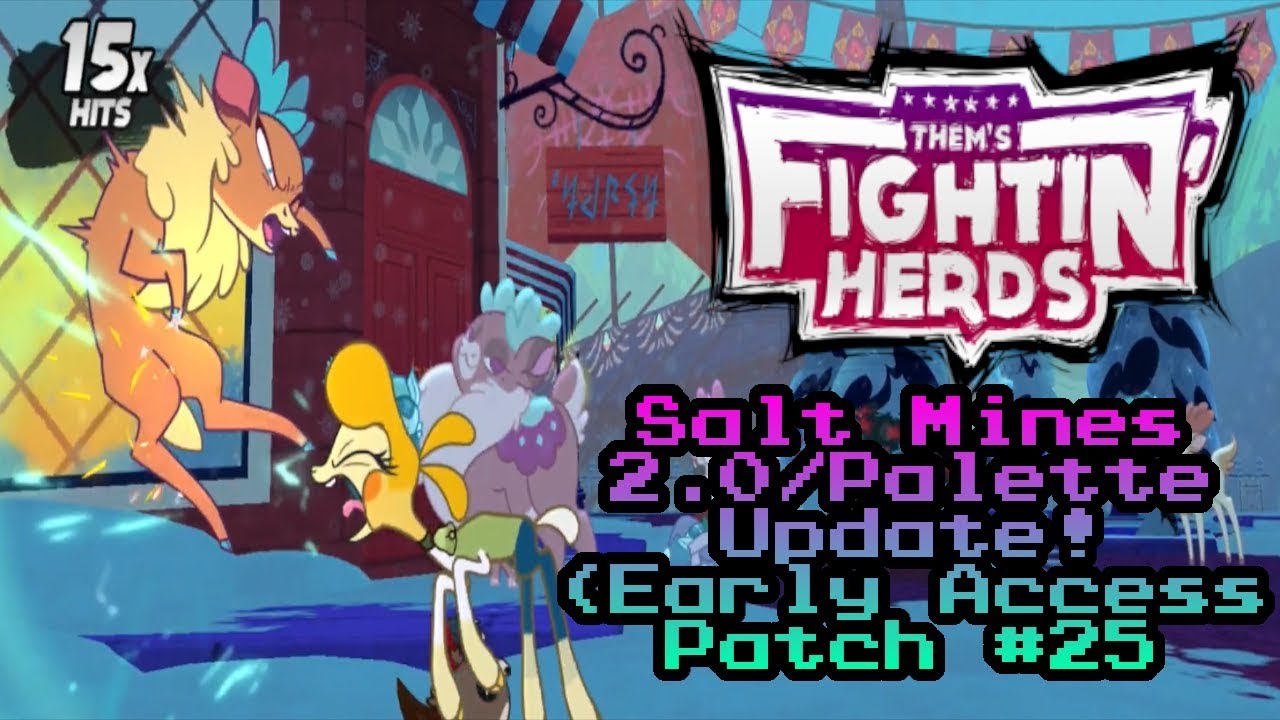 Them's Fightin Herds: Early Access Patch #25 Update (Salt Mine and ...