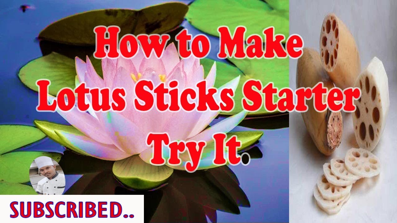 food recipes,restaurant-style food, how to Make Crispy Lotus Sticks ...