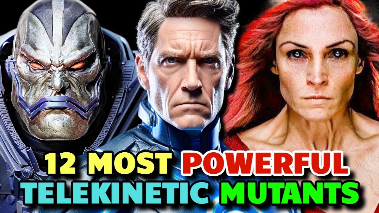 13 Most Powerful Telekinetic Mutants Who Can Destroy Entire Cities With ...