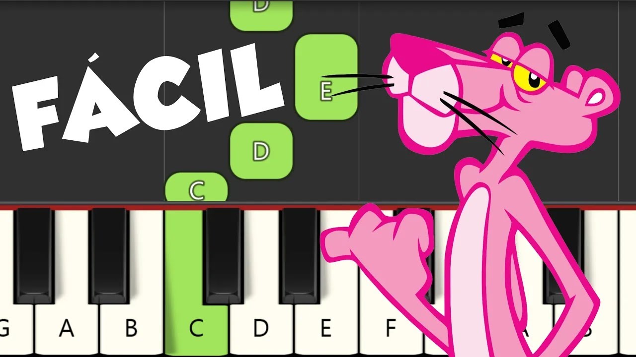 👍 LA PANTERA ROSA 👌 PIANO FÁCIL | BEGINNER PIANO - YouTube