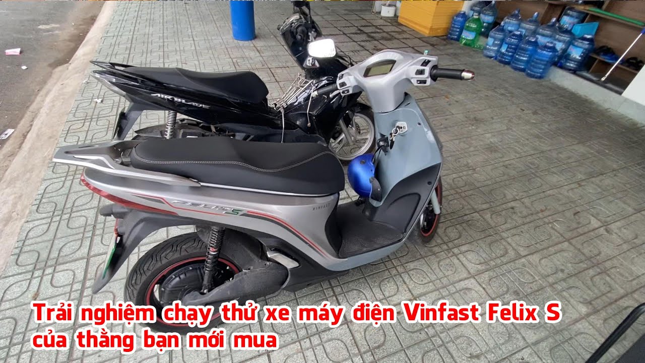 Trải nghiệm chạy thử xe máy điện Vinfast Felix S của thằng bạn mới mua ...
