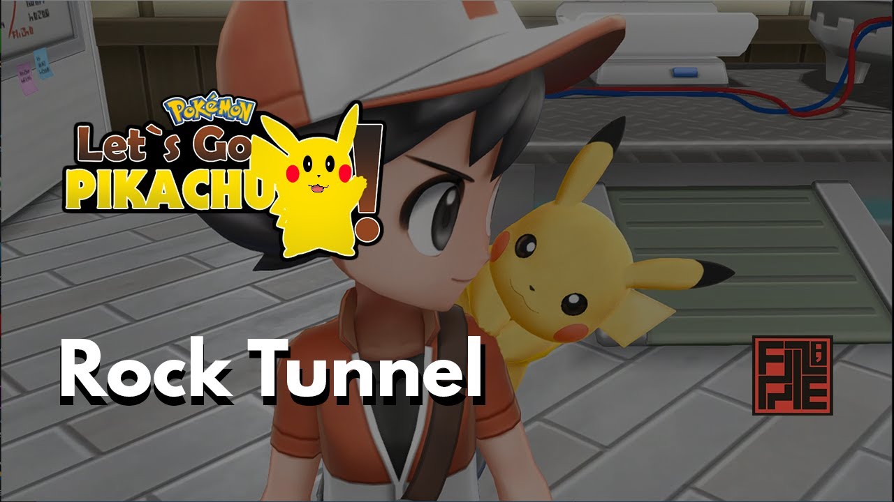 Pokemon Let's Go, Pikachu - Rock Tunnel - YouTube