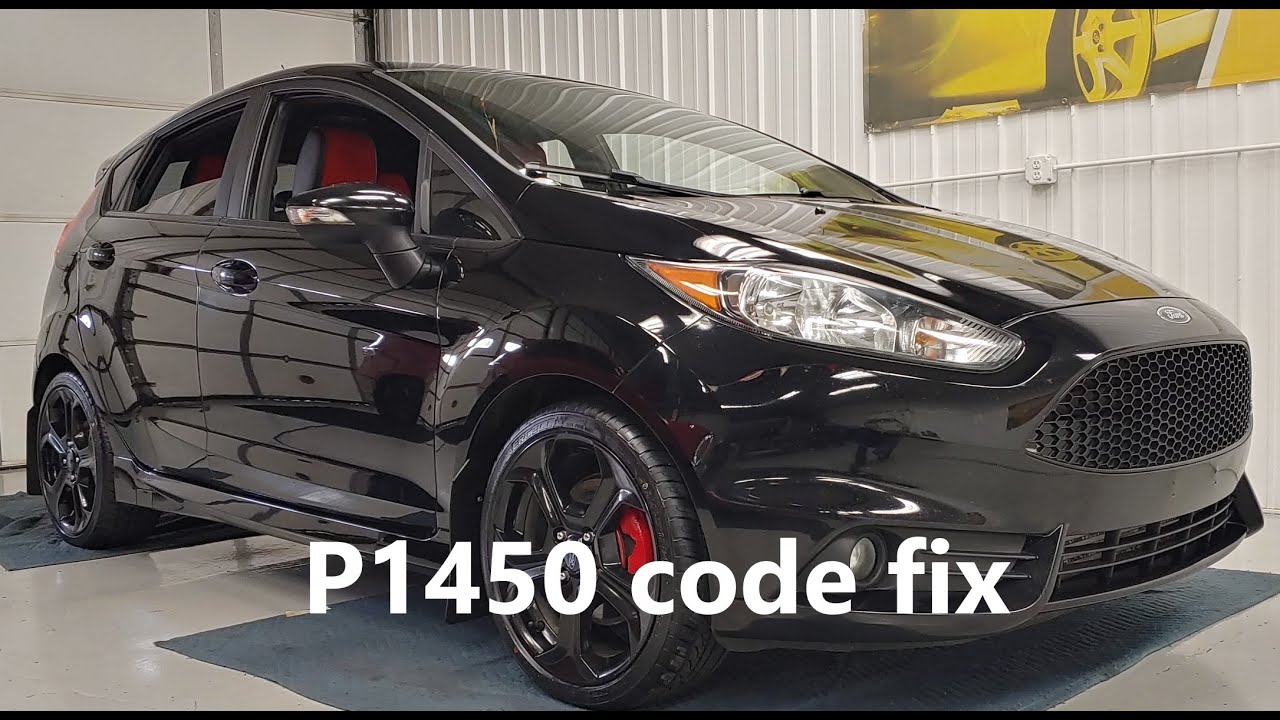 Ford Fiesta st/ focus p1450 code fix - YouTube