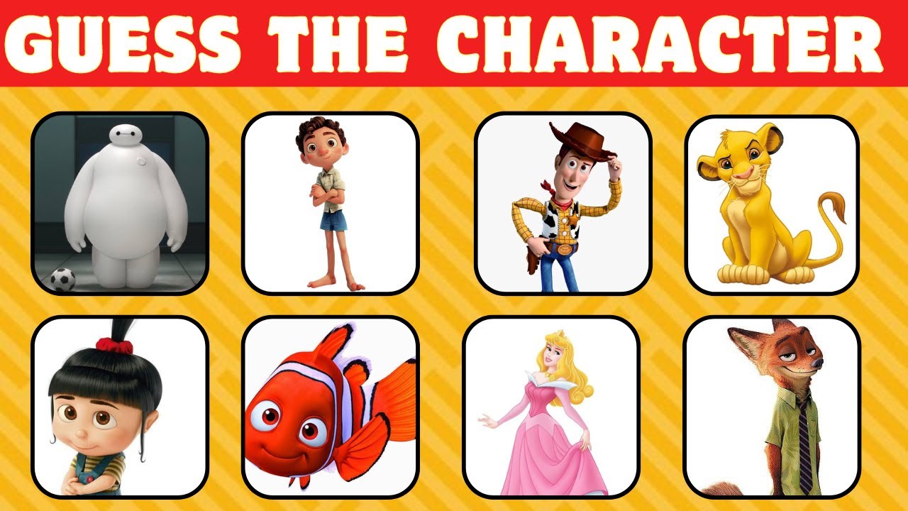 Guess The Cartoon Character in 3 Seconds 😍 - YouTube