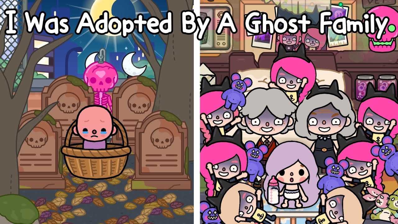 I Was Adopted By A Ghost Family 👻💗👩🏼‍🍼 | Sad Story | Toca Life Story ...