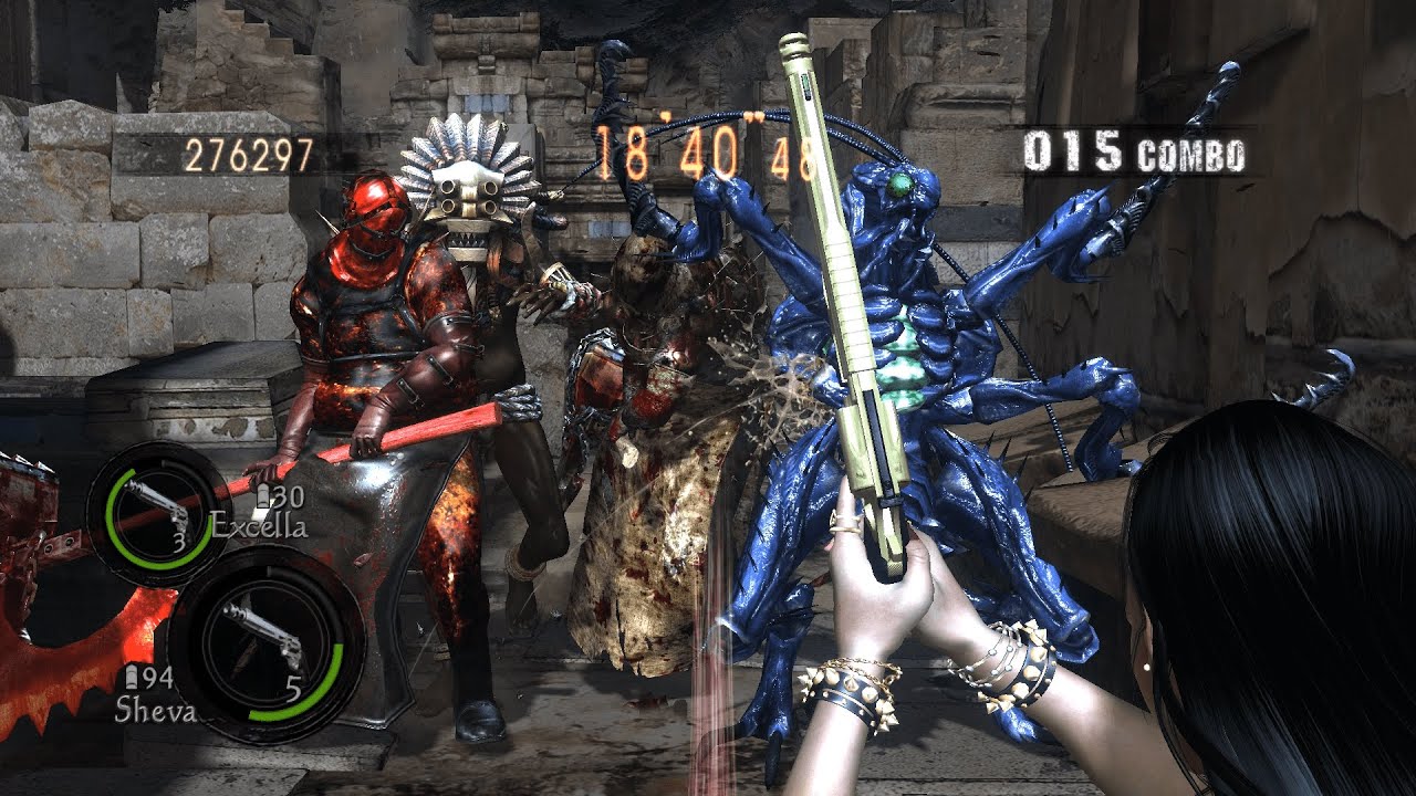 ️Resident Evil 5 - Bossmania Nightmare (Strongest Bosses)🥵 - Ancient ...