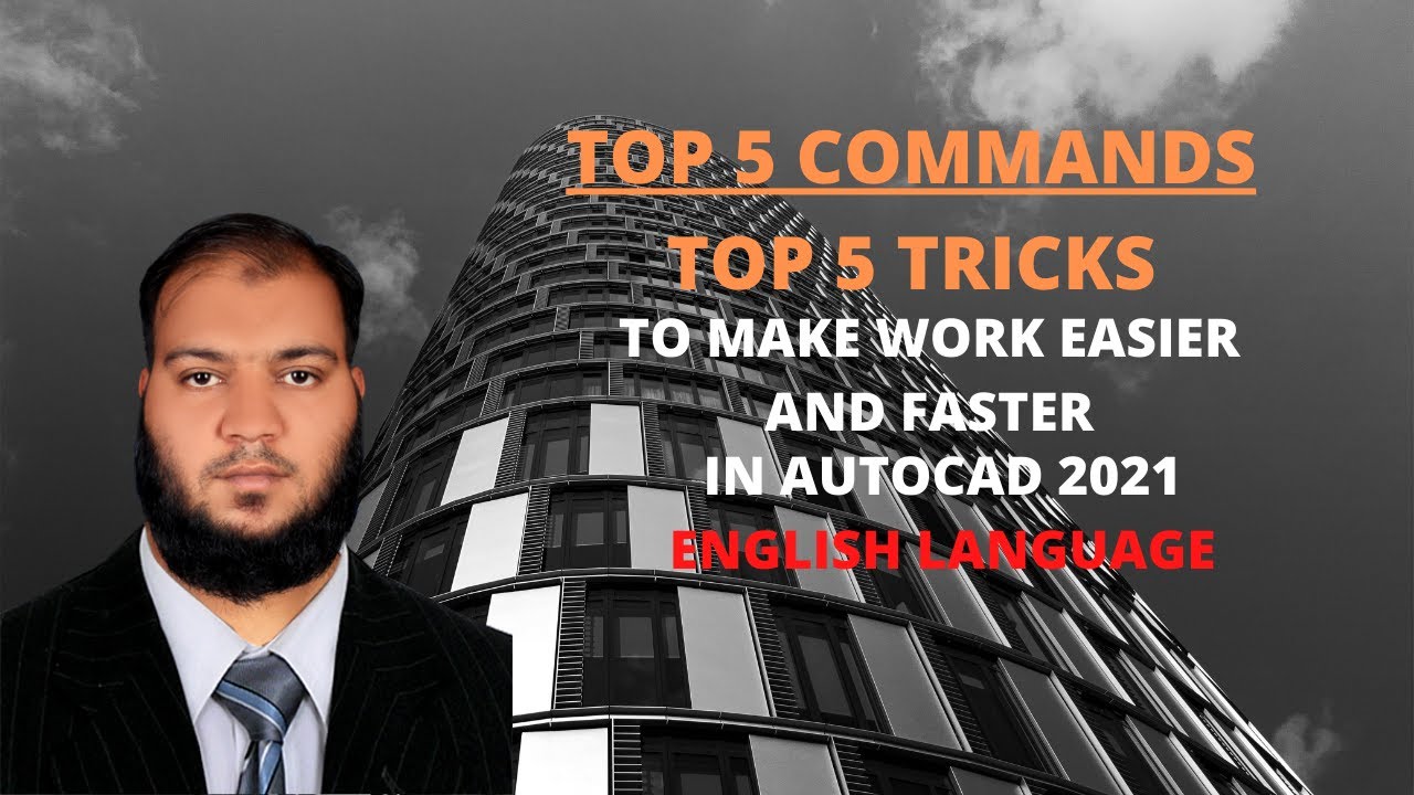 TOP 5 COMMANDS IN AUTOCAD 2021 | Best Commands & Tricks of AutoCAD for ...