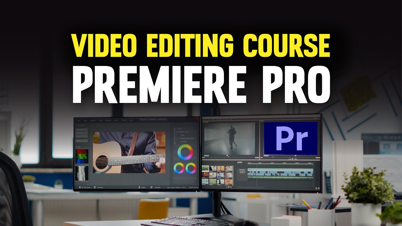 PREMIERE PRO VIDEO EDITING COURSE - YouTube