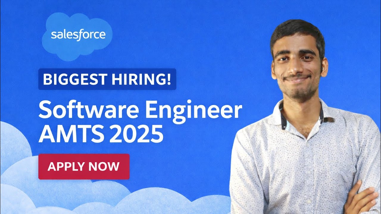 Salesforce Biggest Hiring 2025🔥 | Software Engineer AMTS | Apply Now ...