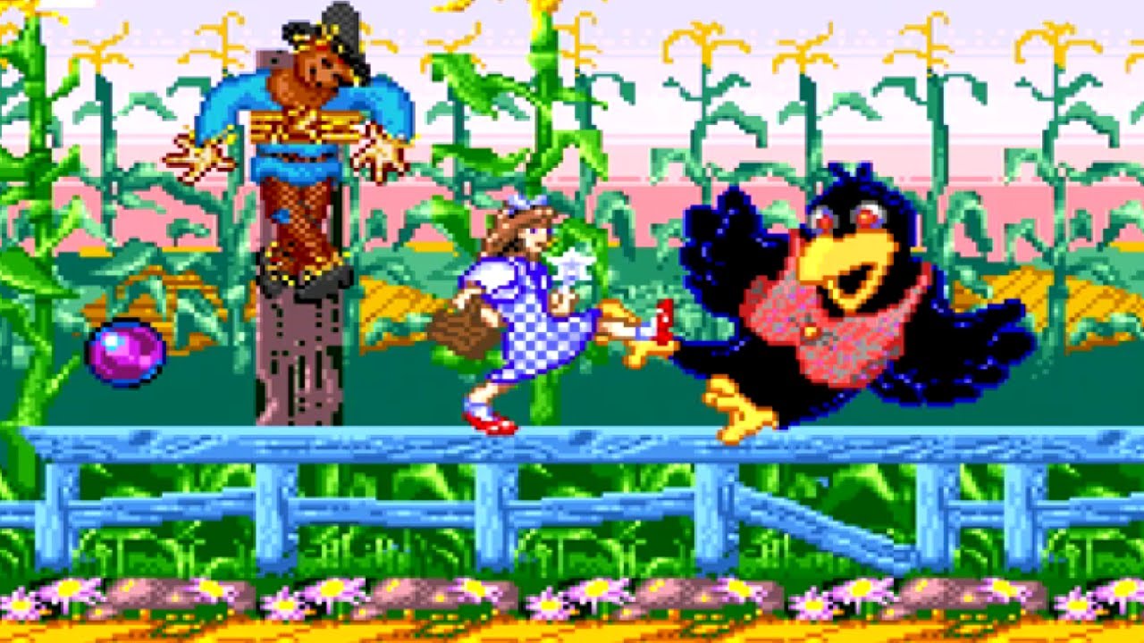 Kicking the s*** out of a giant crow wearing a vest - The Wizard of Oz ...