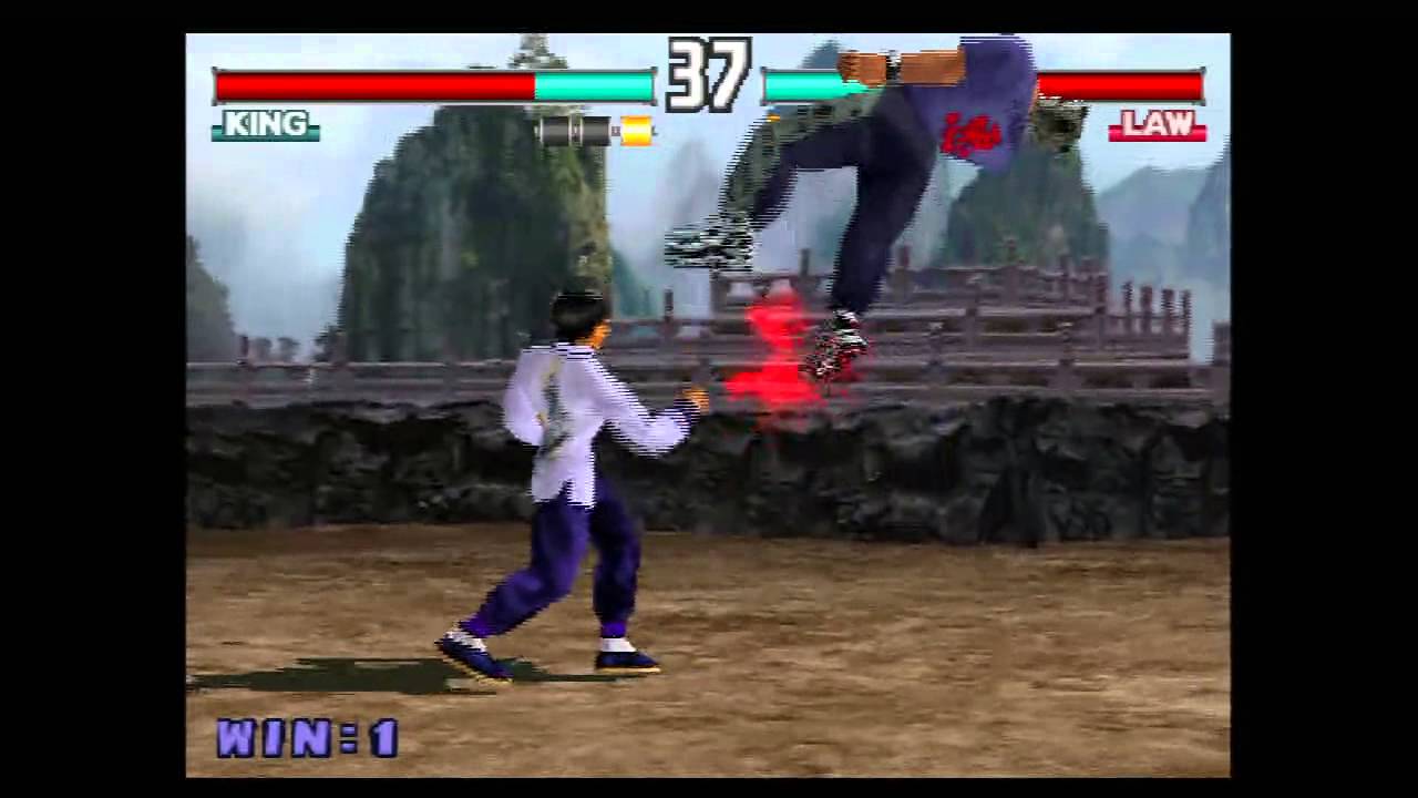 tekken 3 casual match at option select gaming - YouTube