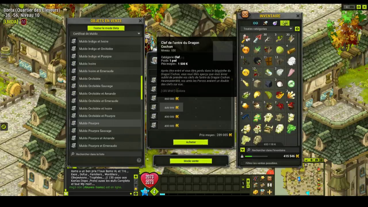 test du youtbe live avec la team wazo sur dofus - YouTube