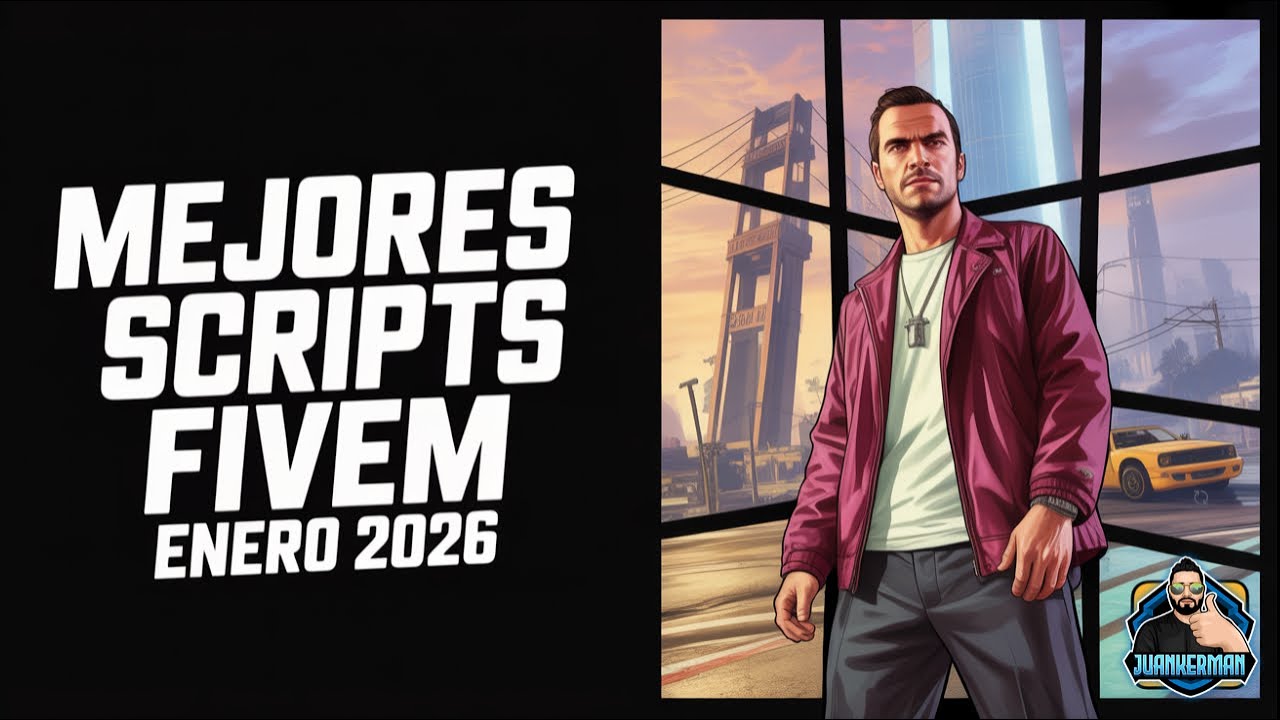 MEJORES SCRIPTS FIVEM ENERO 2026 (ESX QBCORE & QBOX) - YouTube
