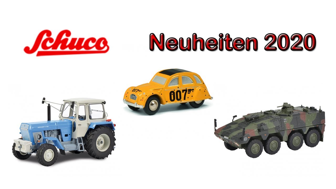 Die #Schuco Modellauto Neuheiten 2020 in der Übersicht - YouTube