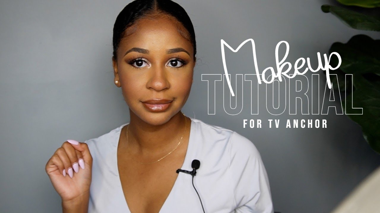 TV Anchor Makeup Tutorial & KISS imPRESS Press-On Falsies Eyelash ...