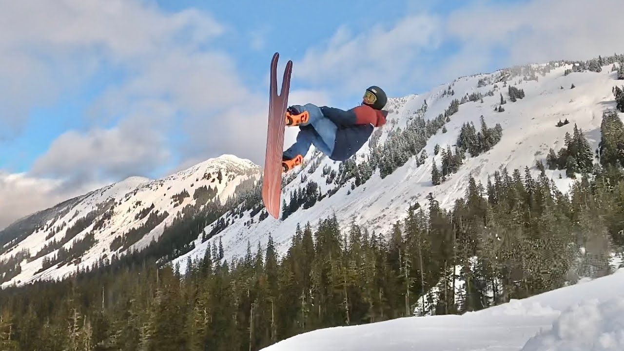 Vintage Nitro Powder 195 (Cannon) Swallowtail Snowboard at Eaglecrest ...