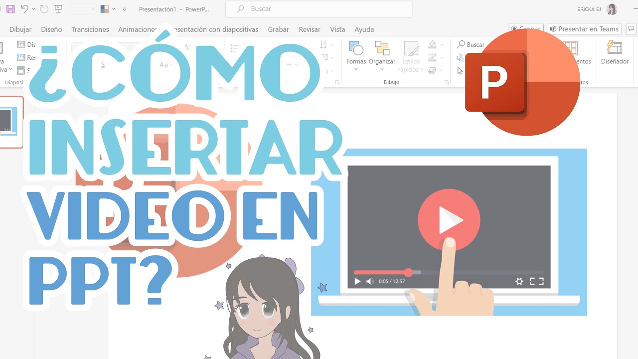 INSERTAR VIDEO EN POWERPOINT Y PRESENTACION - YouTube
