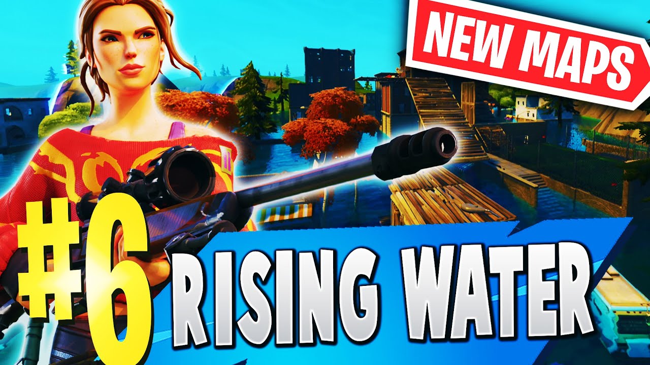 TOP 6 Best RISING WATER Maps In Fortnite Creative | Fortnite Water ...