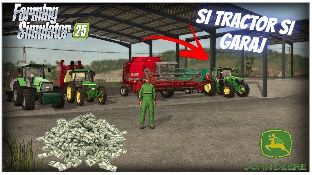 Avem si garaj si un alt tractor nou - Farming Simulator 25 - Zielonka ...