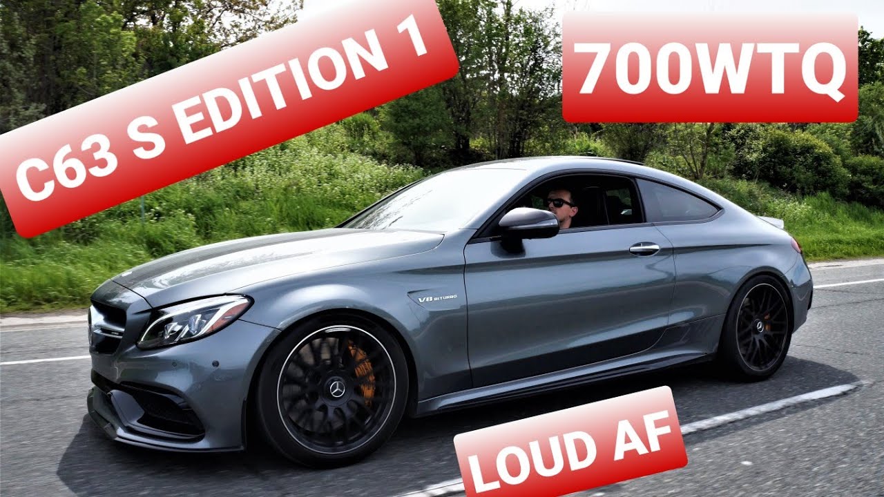 MODDED Mercedes-Benz C63 AMG EDITION ONE - PURE SOUND - YouTube