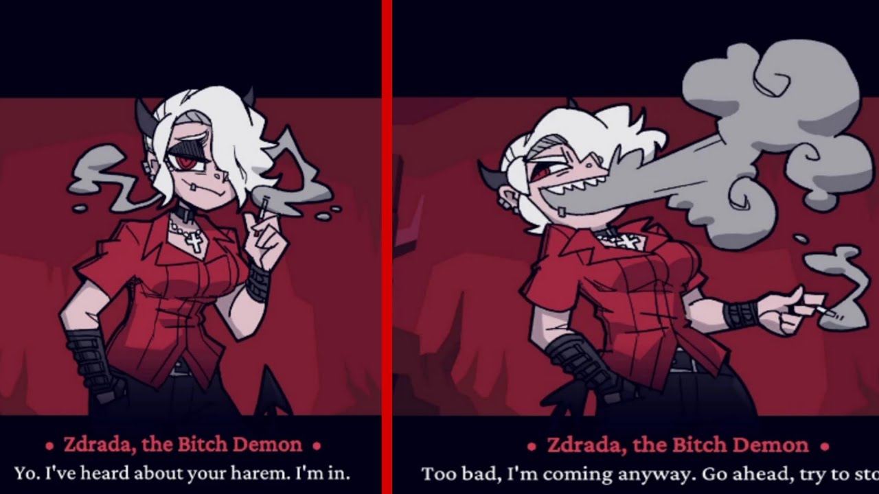 Me encanta Zdrada, la demonio perr... - Helltaker - #2 - YouTube