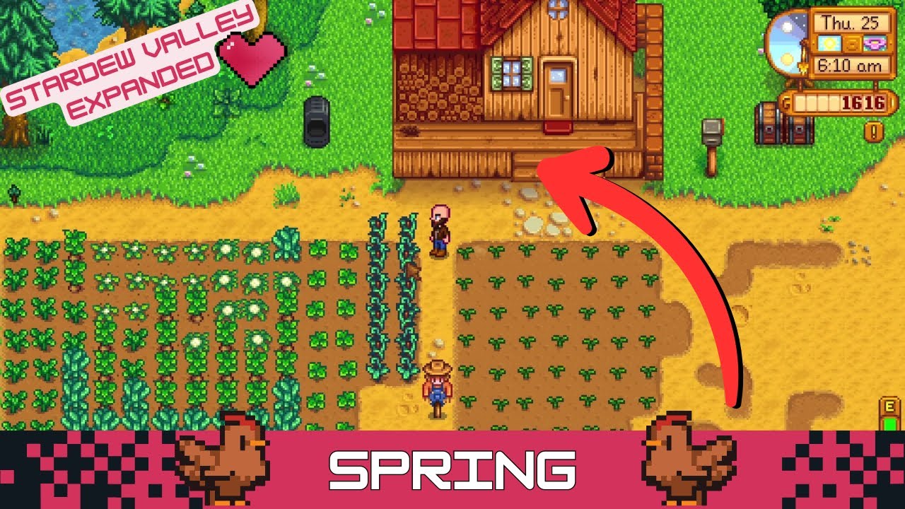 Saving for House upgrade! | Stardew Valley Expanded - Ep 05 modded ...