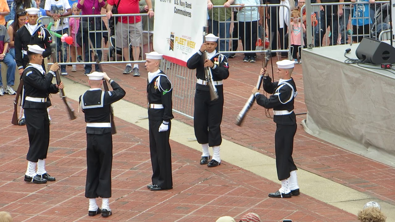 US Navy Drill Team - YouTube