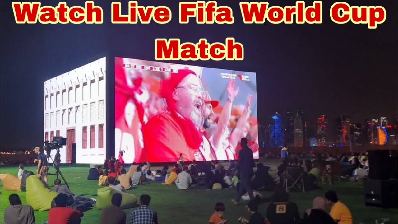 Box Screen Mina District Free Live Fifa World Cup 2022 Match Screening ...