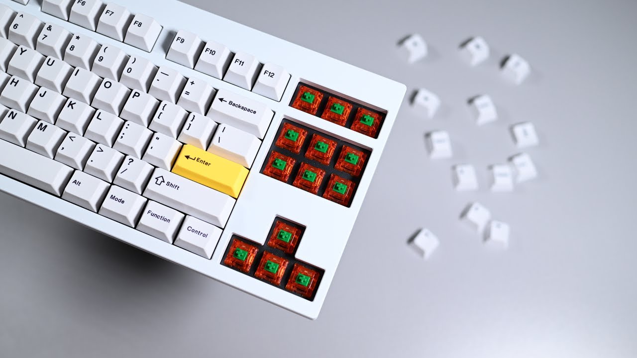 Building a Keyboard – MODE Eighty TKL Hot Swappable Keyboard - YouTube
