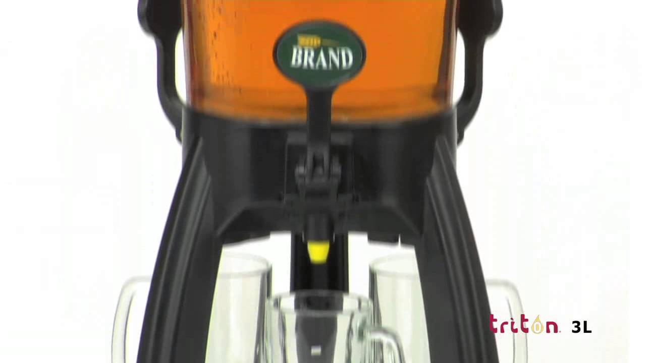 TRITON 3L - dispensador de bebidas portátil - YouTube