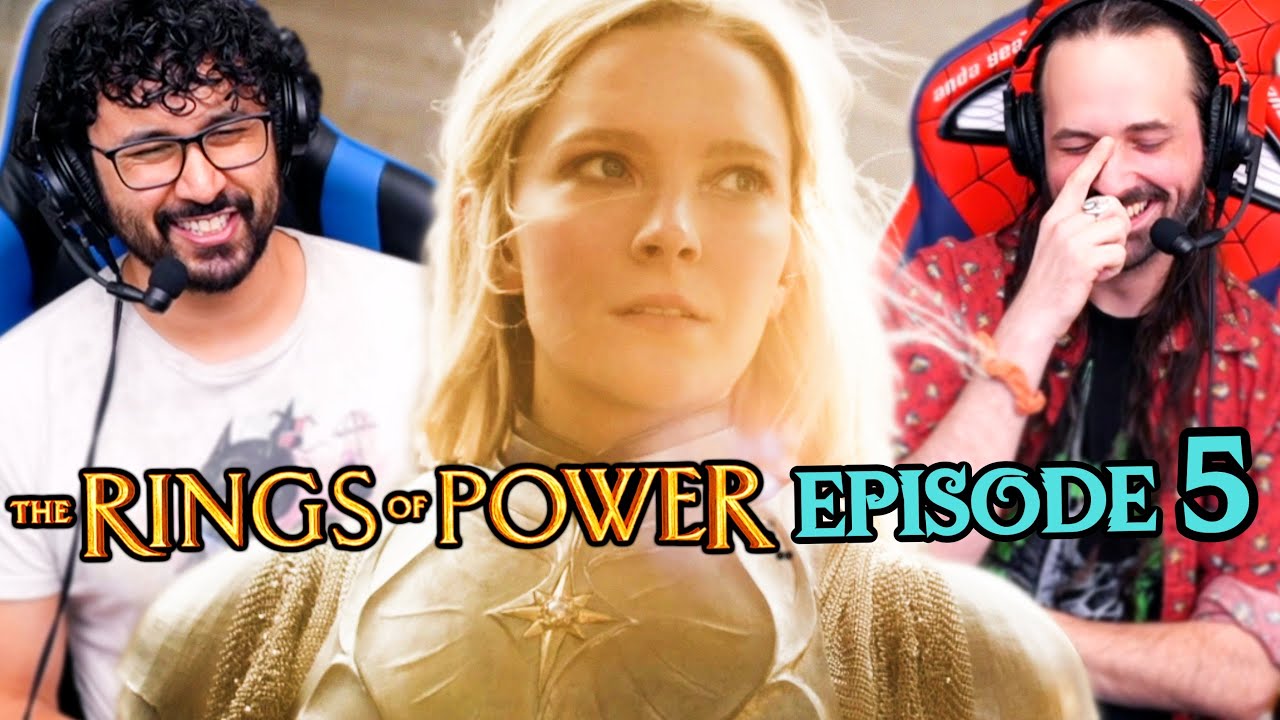 RINGS OF POWER 1x5 REACTION!! Episode 5 Review | Lord Of The Rings ...