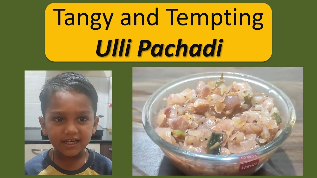 Tangy and Tempting Ulli Pachadi - South Indian Flavor Explosion | How ...