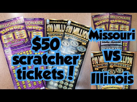 Massive $50 Scratch off Ticket Day! 💵Lets see who has more winners ...
