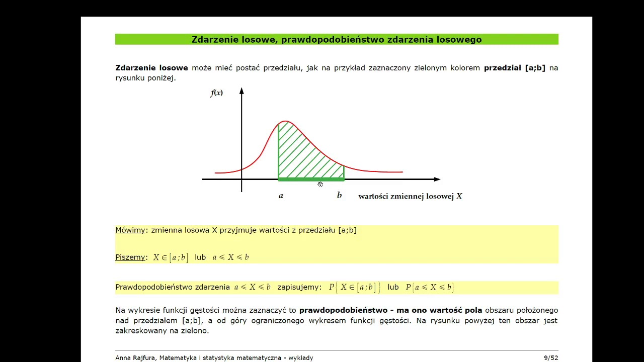 wyklad ROZKLAD CIAGLY ROZKLAD NORMALNY - YouTube
