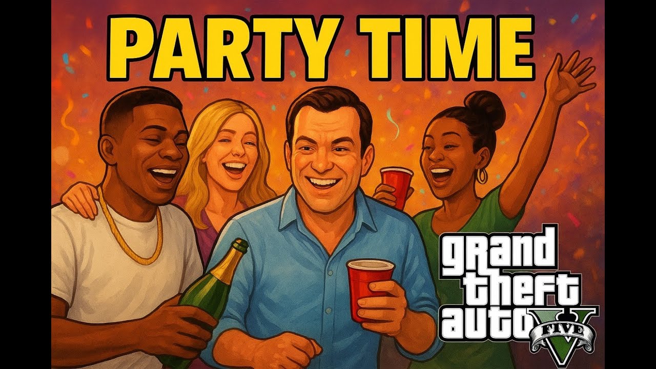 GTA 5 Party Time | Epic Celebration in Los Santos - YouTube