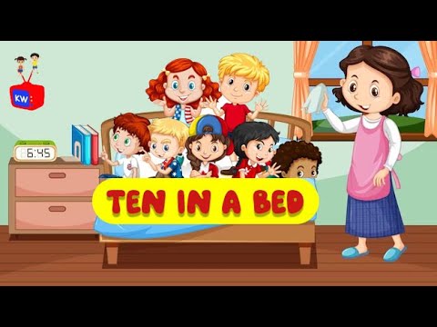 Ten In A Bed And The Little One Said | Ten In A Bed Song | Ten In A Bed ...