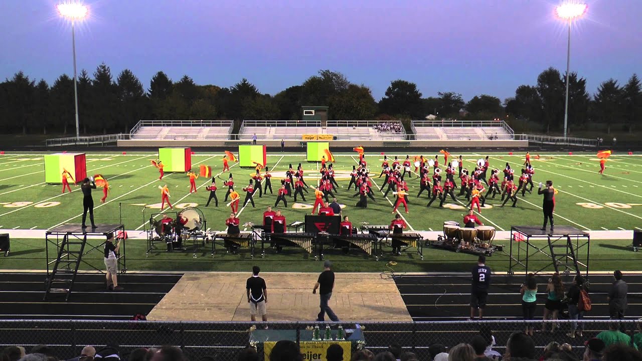 Edgewood Marching Mustangs - 9\27/2014 - Greenwood - YouTube