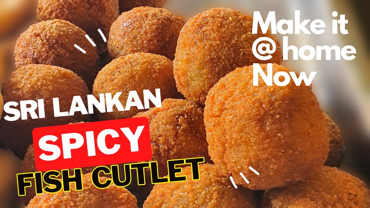 How to make Fish Cutlets Sri Lankan Style.(Simple) Foodie Bite | මාළු ...
