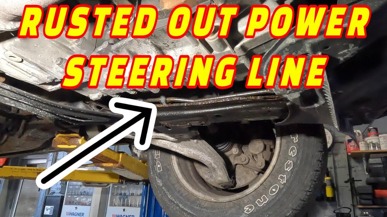 CUSTOMER STATES CHURNING NOISE & HARD STEERING! HONDA PILOT POWER ...