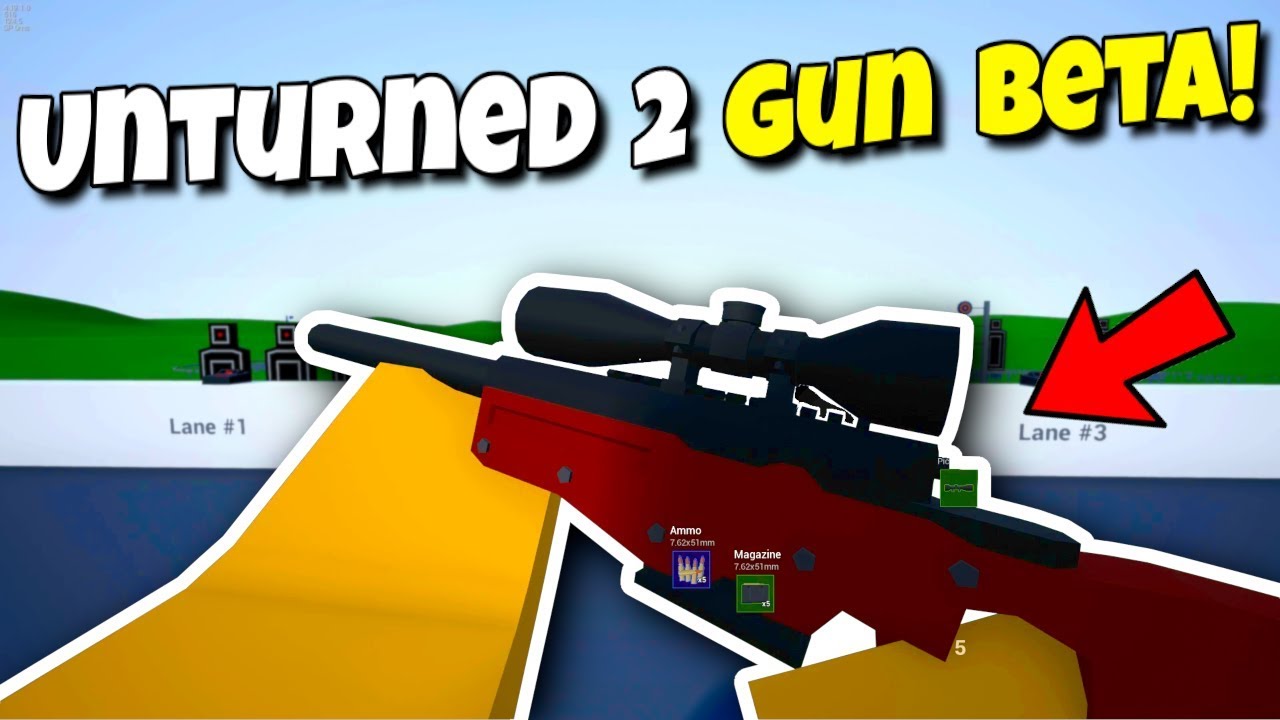 UNTURNED II GUN BETA IS FINALLY HERE! - Unturned II Devblog #20 - YouTube