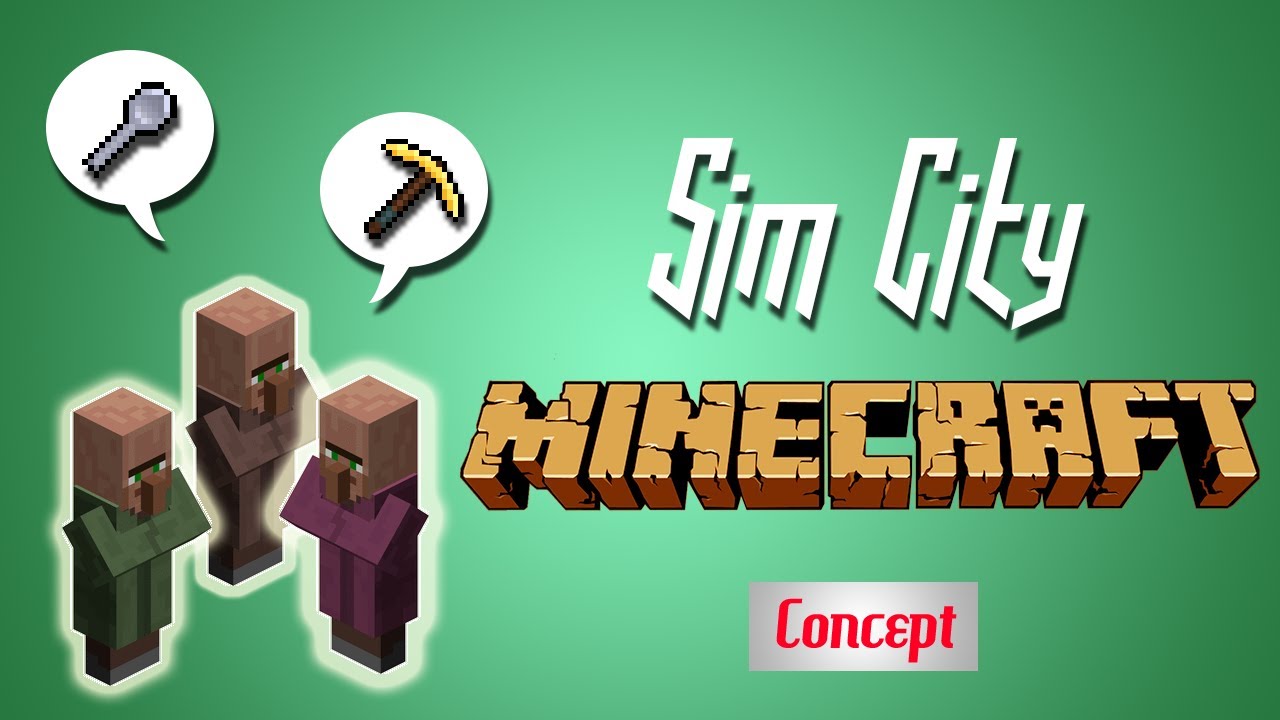 Sim City in Minecraft?! - YouTube